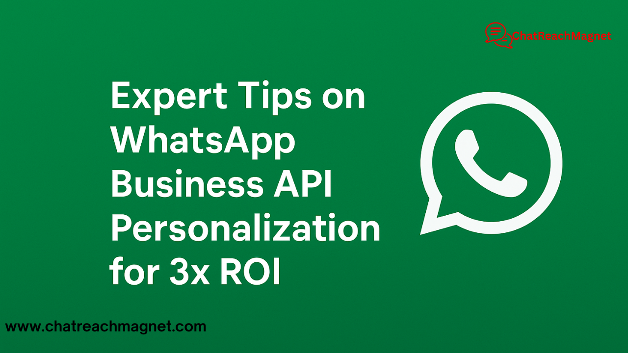 Expert Tips On WhatsApp Business API Personalization